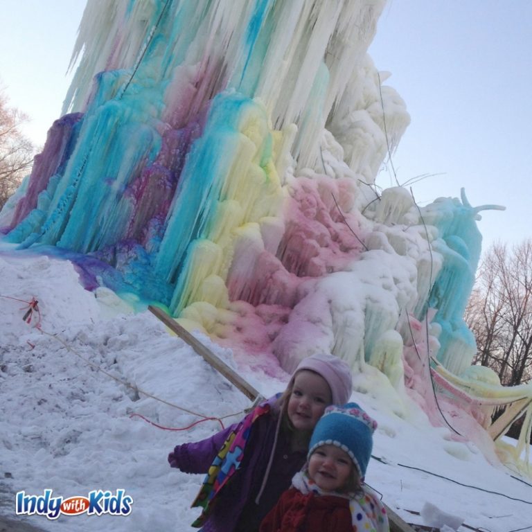 Ice Tree | Veal's Ice Tree In Indianapolis - Indy with Kids