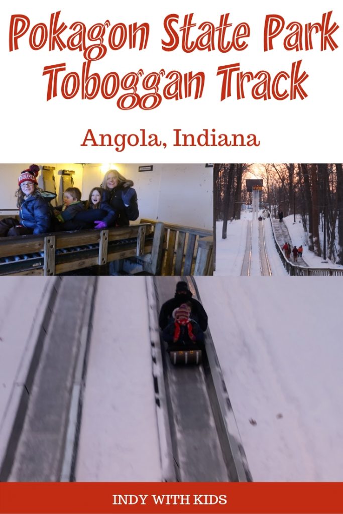 Pokagon State Park | Refrigerated Toboggan Run - Indy with Kids