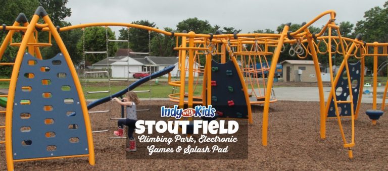 Stout Field Park & Splash Pad - Indy with Kids