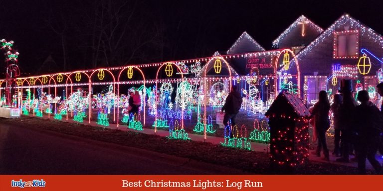 Best Christmas Lights in Indianapolis: Log Run