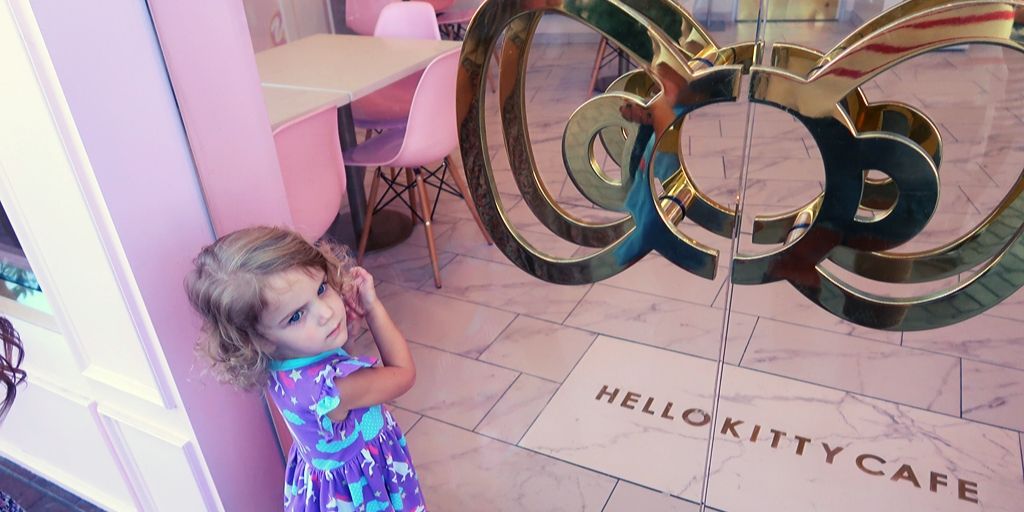 Orange County, California with Kids | Hello Kitty Cafe