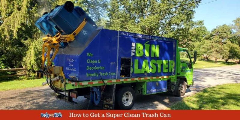 The Coolest Way to Clean Your Trash Can | You Won't Believe This