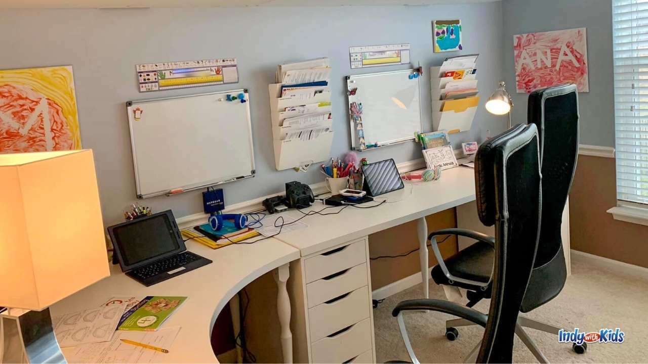 Real Life At Home Virtual Learning Spaces For Kids