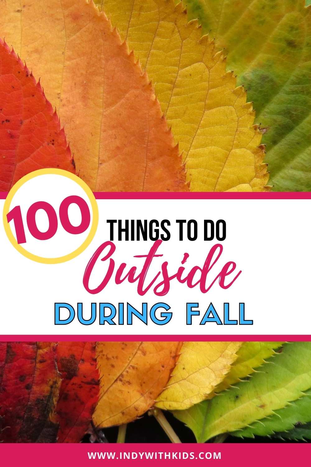 100 Fun Things to do Outside