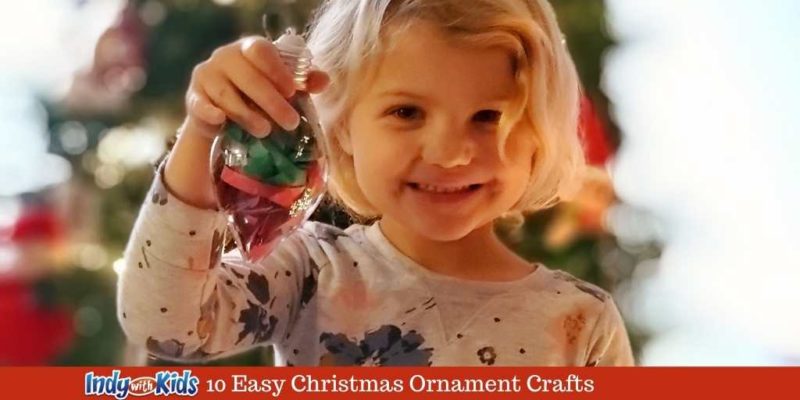10 Easy Christmas Ornament Crafts for Kids