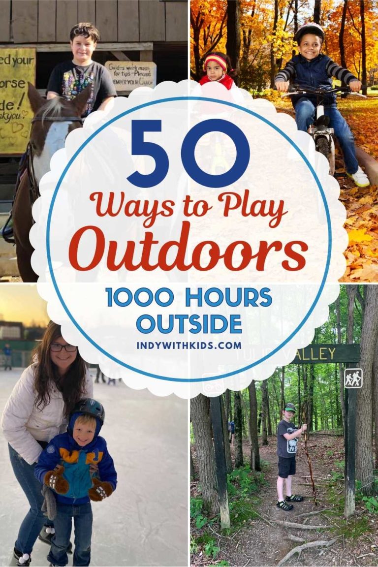 50 Ways to Play Outdoors | 1000 Hours Outside Challenge
