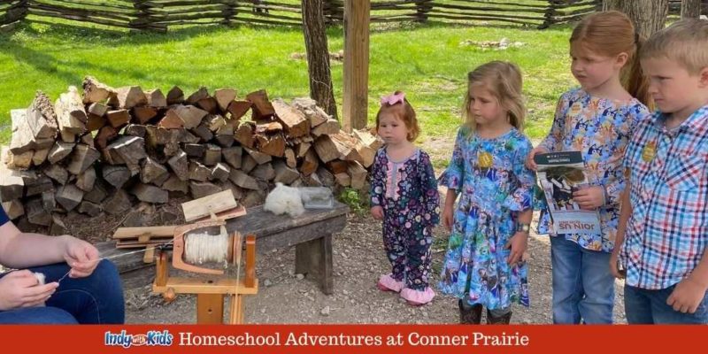 Homeschool Adventures at Conner Prairie