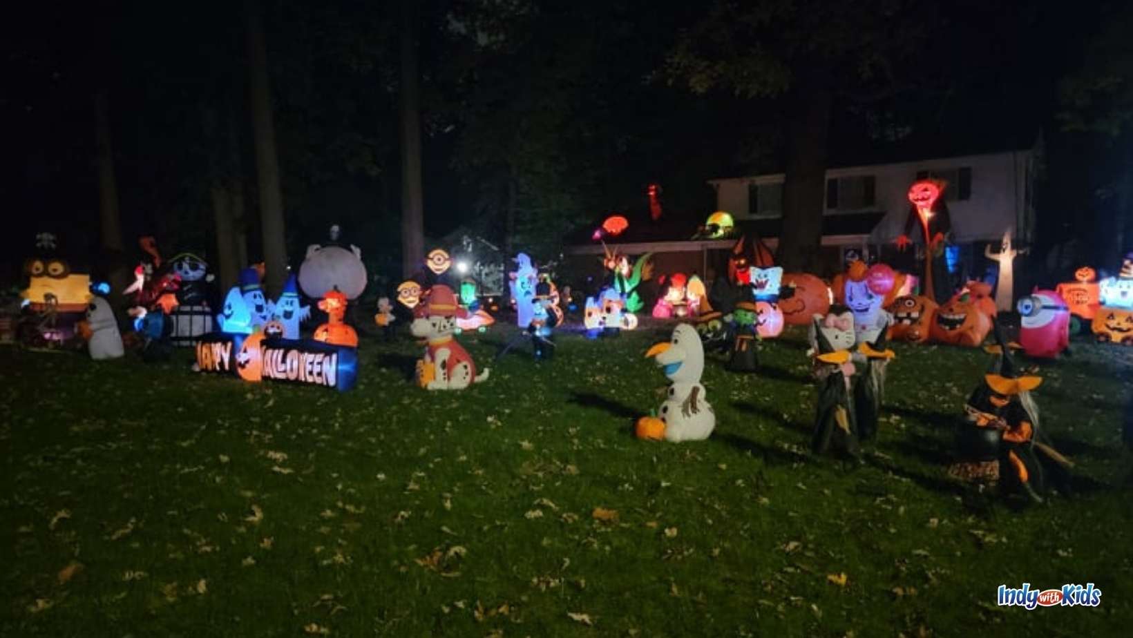 Best Decorated Halloween Houses & Light Displays in Indianapolis