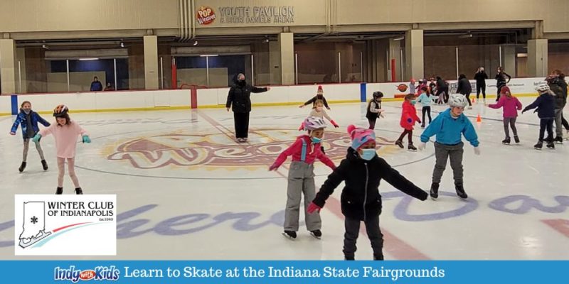 Learn to Ice Skate at the Indiana State Fairgrounds
