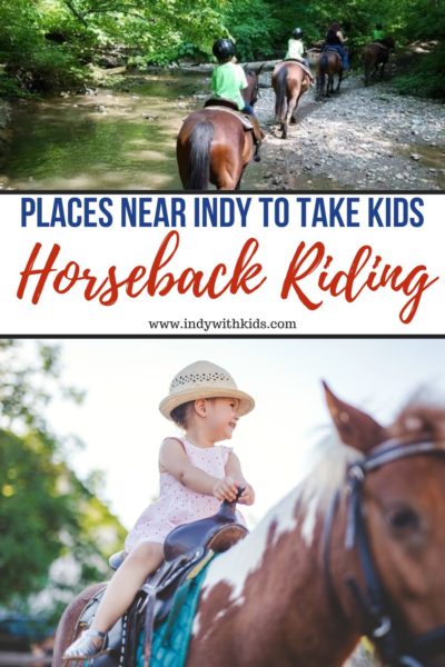 Where to Go Horseback Riding with Kids Around Indianapolis