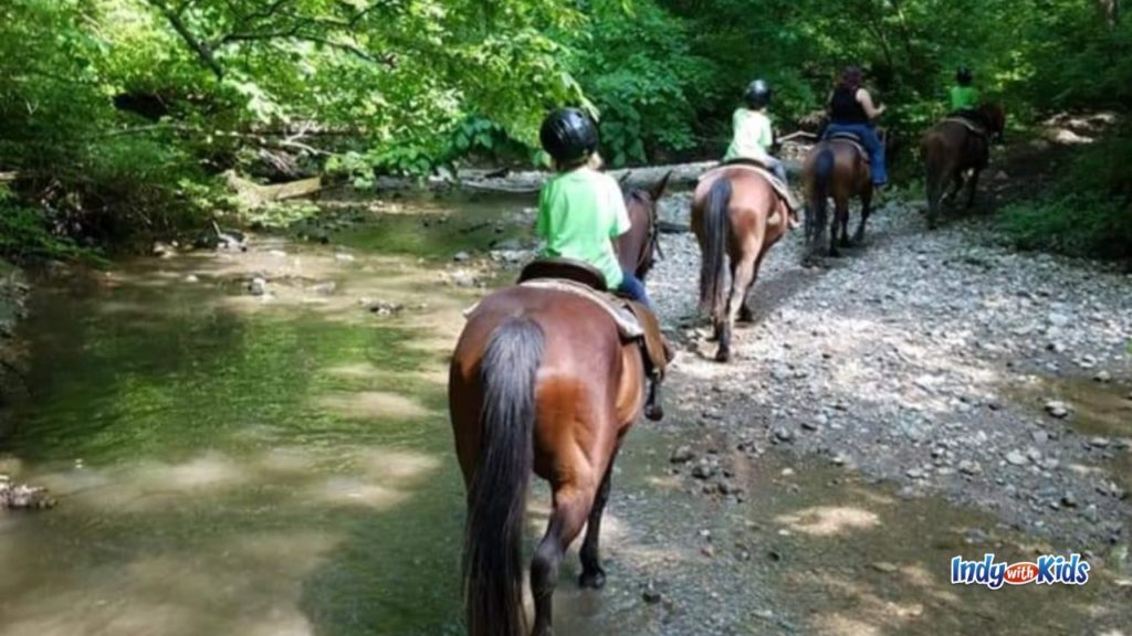 Where to Go Horseback Riding with Kids Around Indianapolis