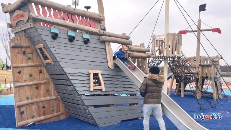 Geist Waterfront Park | A Gorgeous Beach with an Imaginative Playground ...