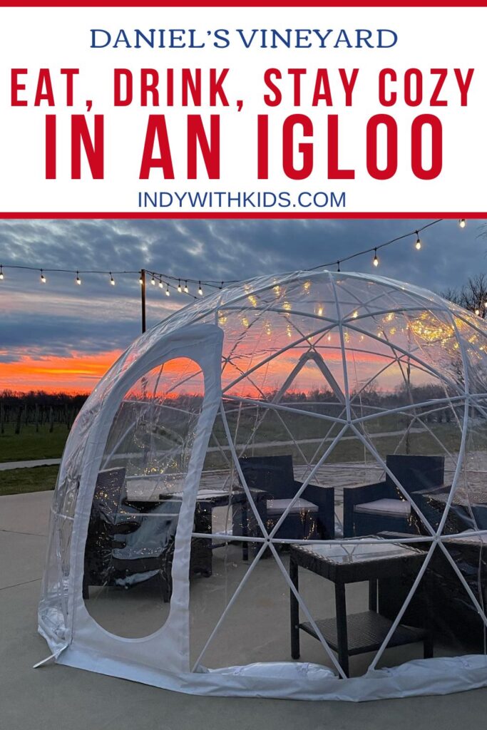 Daniel's Vineyard Themed Igloo Rentals for Fun with Family & Friends