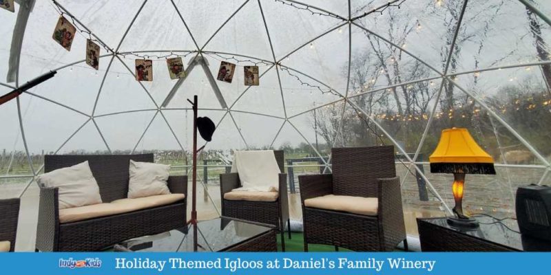Daniel's Vineyard Themed Igloo Rentals for Fun with Family & Friends