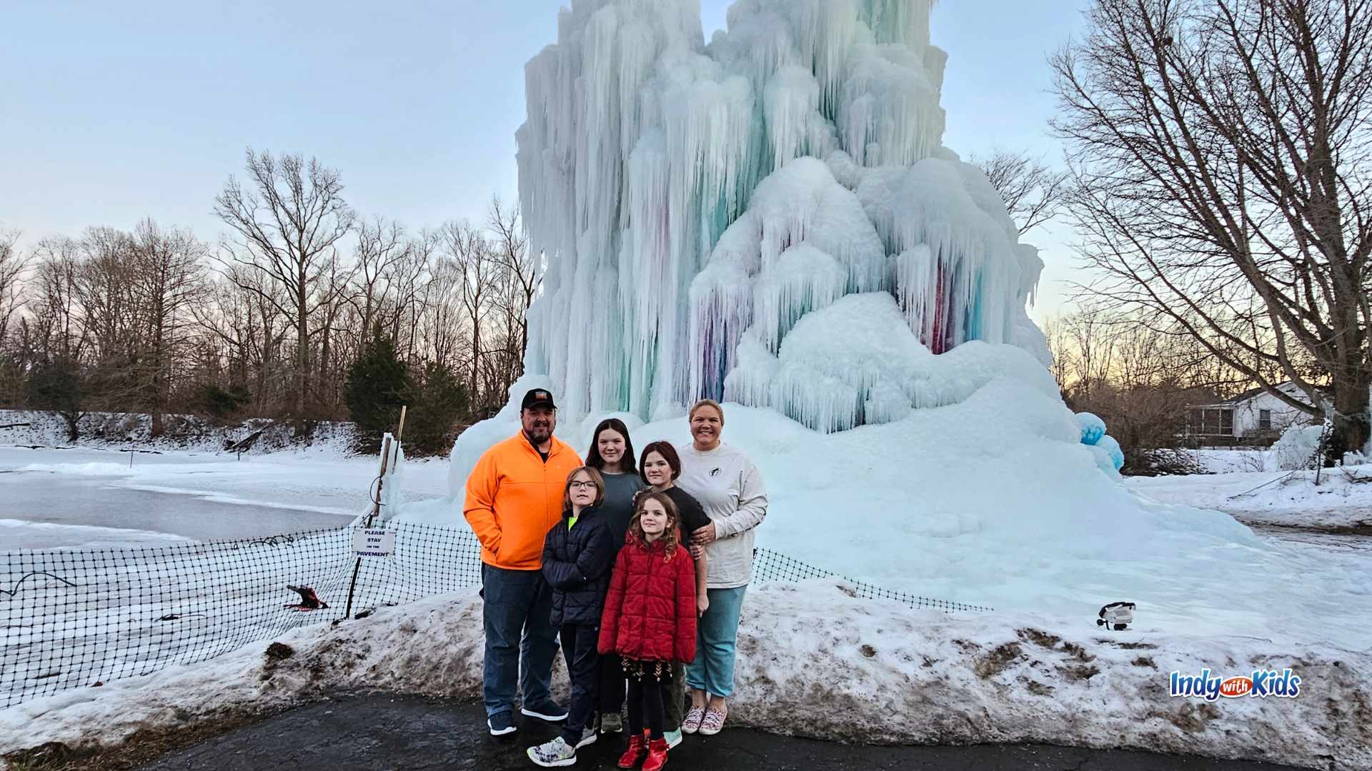 Visiting Veal’s Ice Tree in Indianapolis With Kids - Indy with Kids