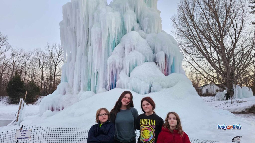Visiting Veal’s Ice Tree in Indianapolis With Kids - Indy with Kids