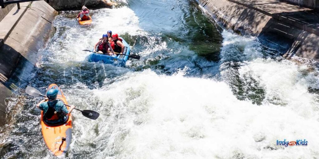 White Water Rafting Indiana: East Race Waterway South Bend