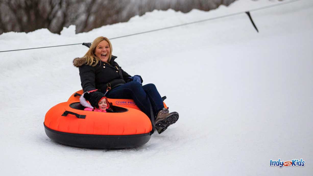 Koteewi Snow Tubing | Indy’s Best Snow Tubing Slopes - Indy with Kids