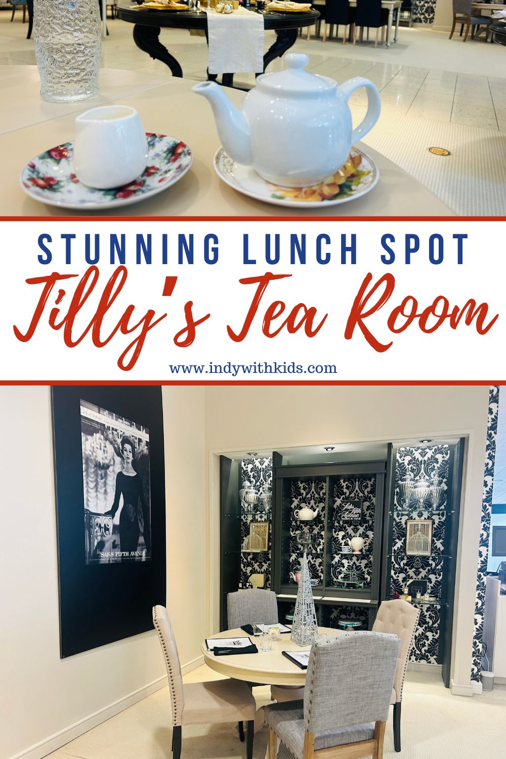 Tilly's Tea Room & Eaterie | Stunning Lunch Spot in Saks Fifth Avenue
