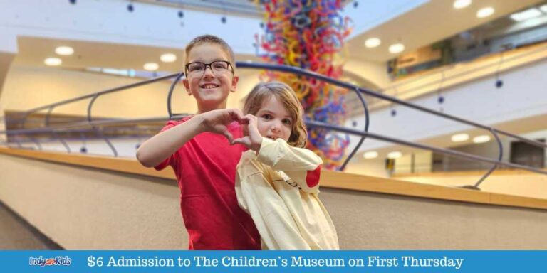 $6 Admission to The Children's Museum of Indianapolis