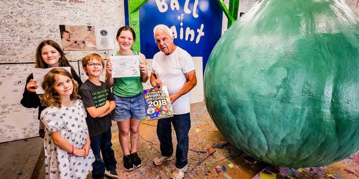You Can Help Paint the World's Largest Ball of Paint