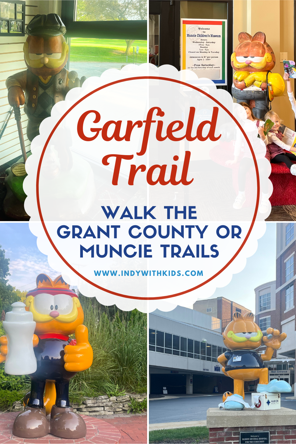 Garfield Trails | Visit Garfield Statues Along 2 Mesmerizing Trails